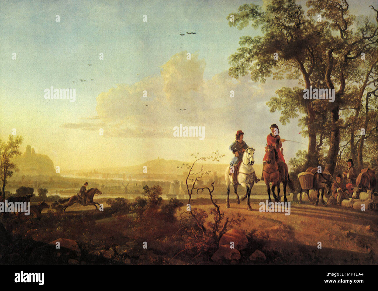 Horsemen and herdsmen with cattle hi-res stock photography and images ...