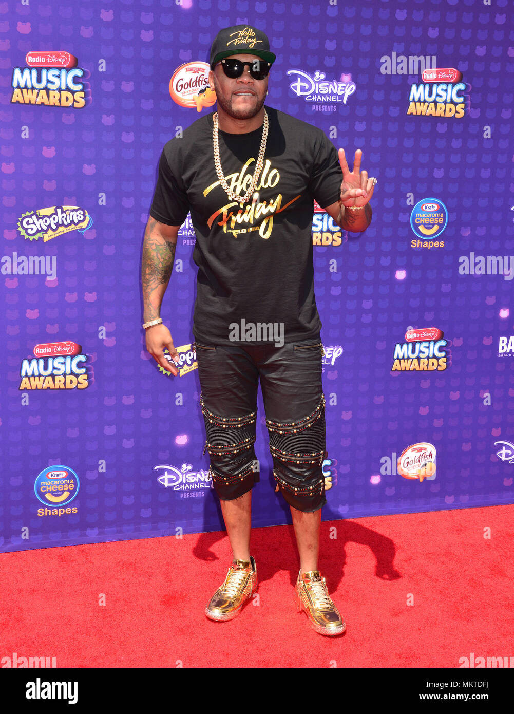 Flo Rida 044 at the RDMA-Radio Disney Music Awards 2016 at the ...
