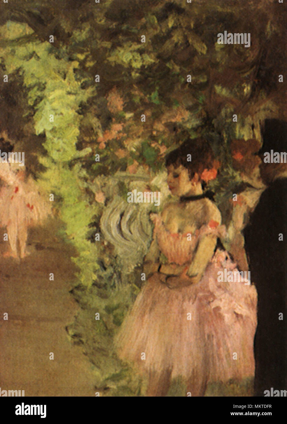 Edgar Degas Dancers Backstage