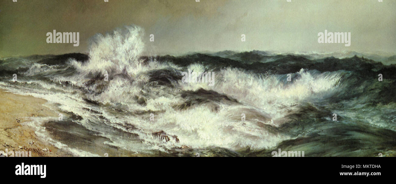 The Much Resounding Sea Stock Photo - Alamy