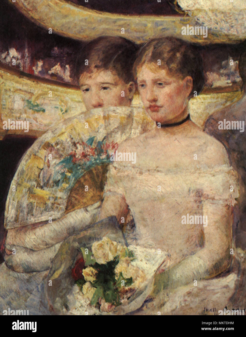 Woman In A Loge Cassatt