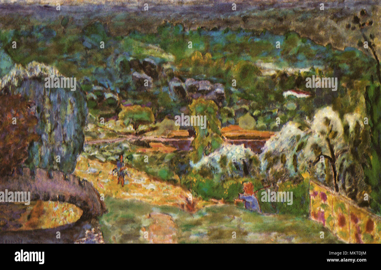 A Spring Landscape Stock Photo - Alamy