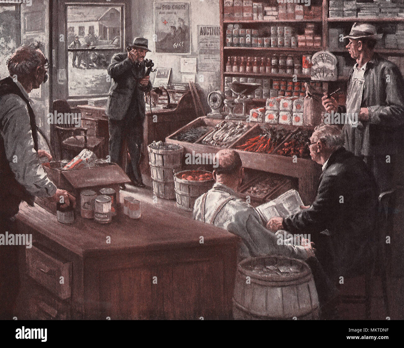 Corner men hi-res stock photography and images - Alamy