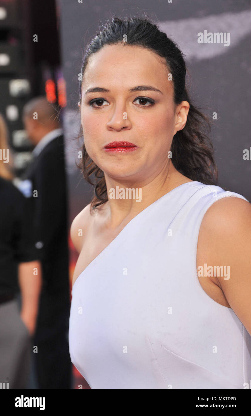 Michelle Rodriguez at the Fast And Furious 6 Premiere at the Universal ...