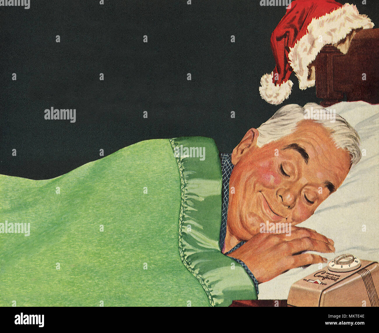 Vintage sleeping man hi-res stock photography and images - Alamy
