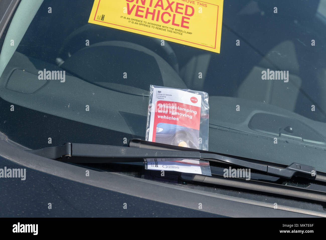 Untaxed vehicle hi-res stock photography and images - Alamy