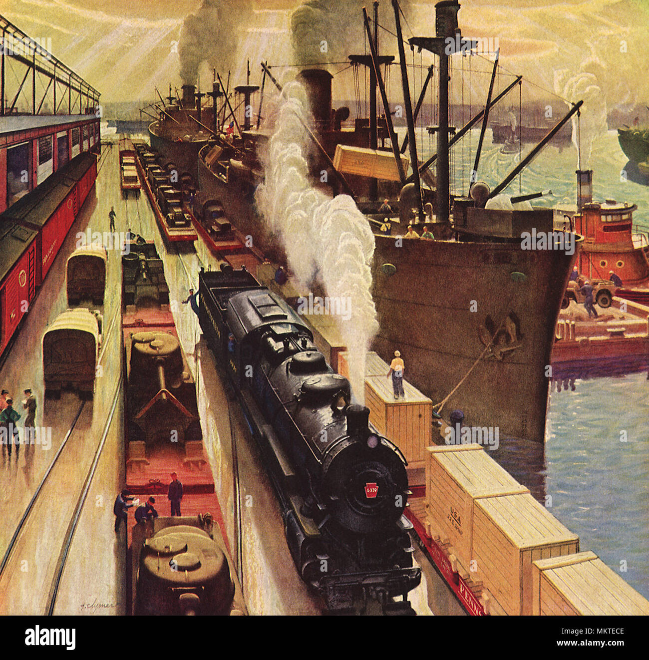 Yard locomotive hi-res stock photography and images - Alamy