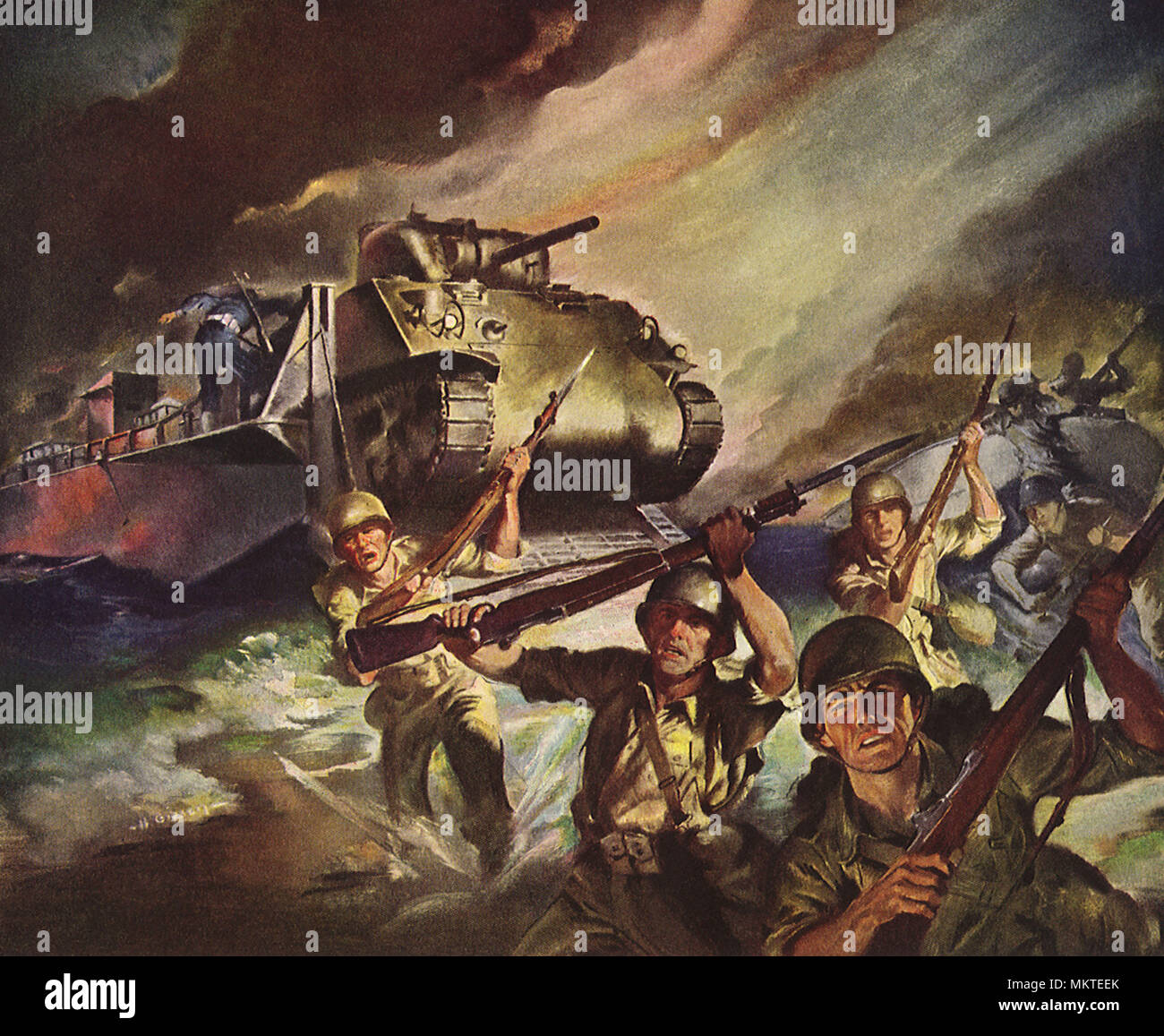 World war two soldiers fighting hi-res stock photography and images - Alamy