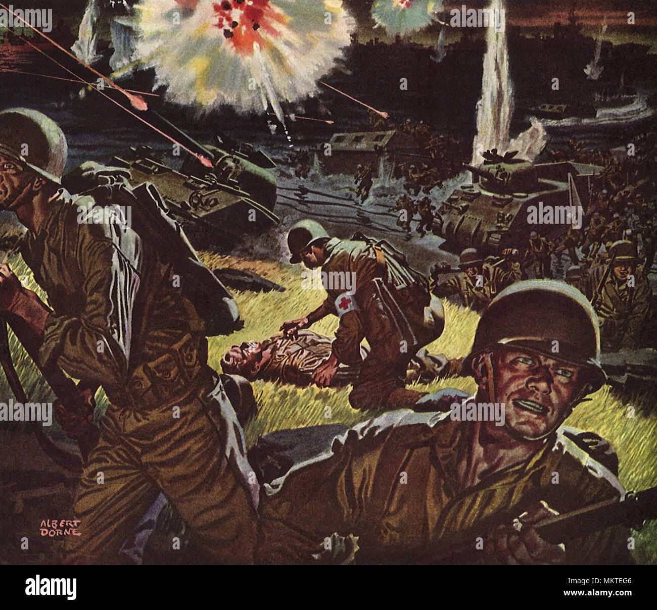 Combat ground fighting hi-res stock photography and images - Alamy