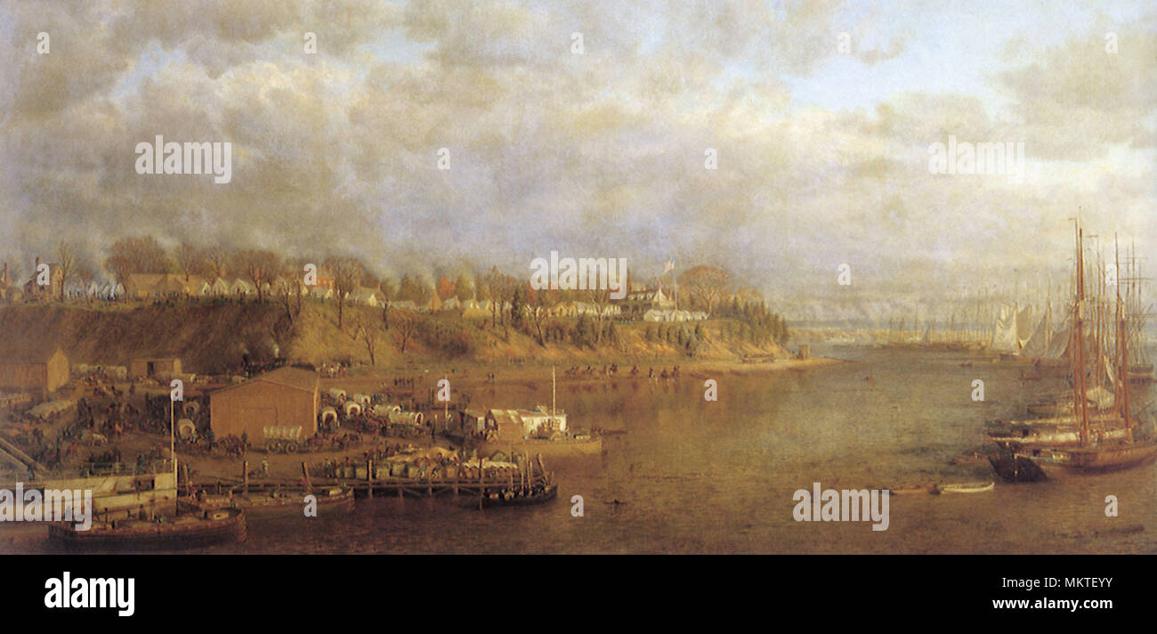 City Point, Virginia: Headquarters of General Grant Stock Photo - Alamy