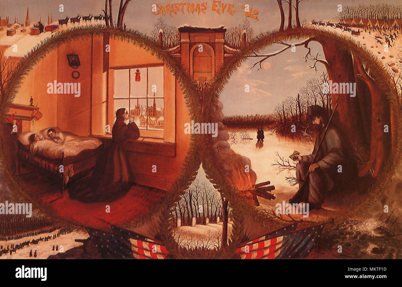 Civil war christmas hi-res stock photography and images - Alamy
