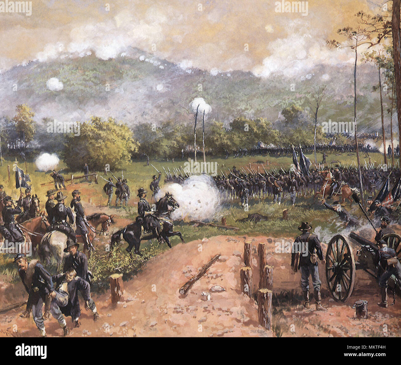 Behind the Union Line Stock Photo - Alamy