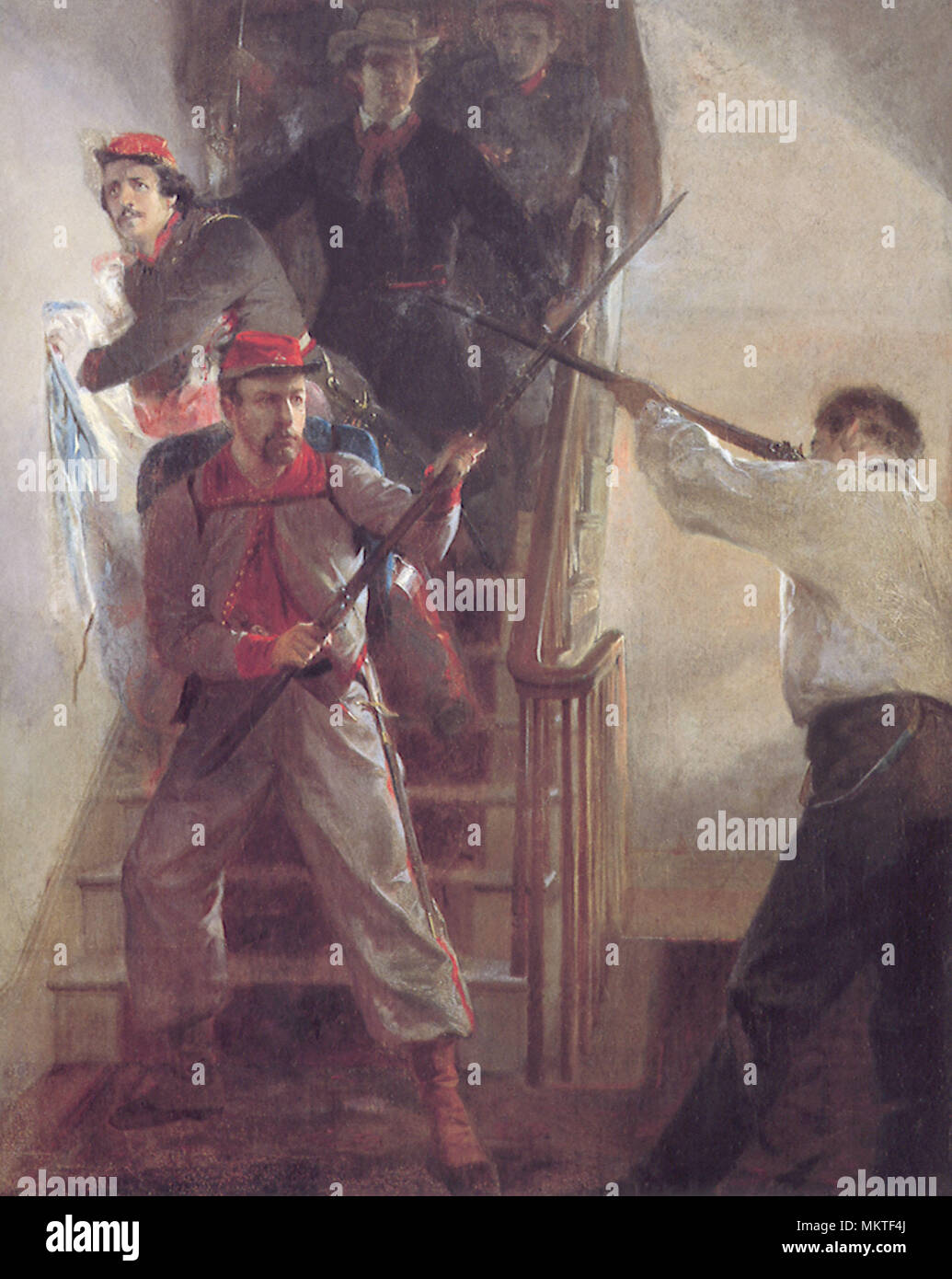 Death of Ellsworth Stock Photo - Alamy