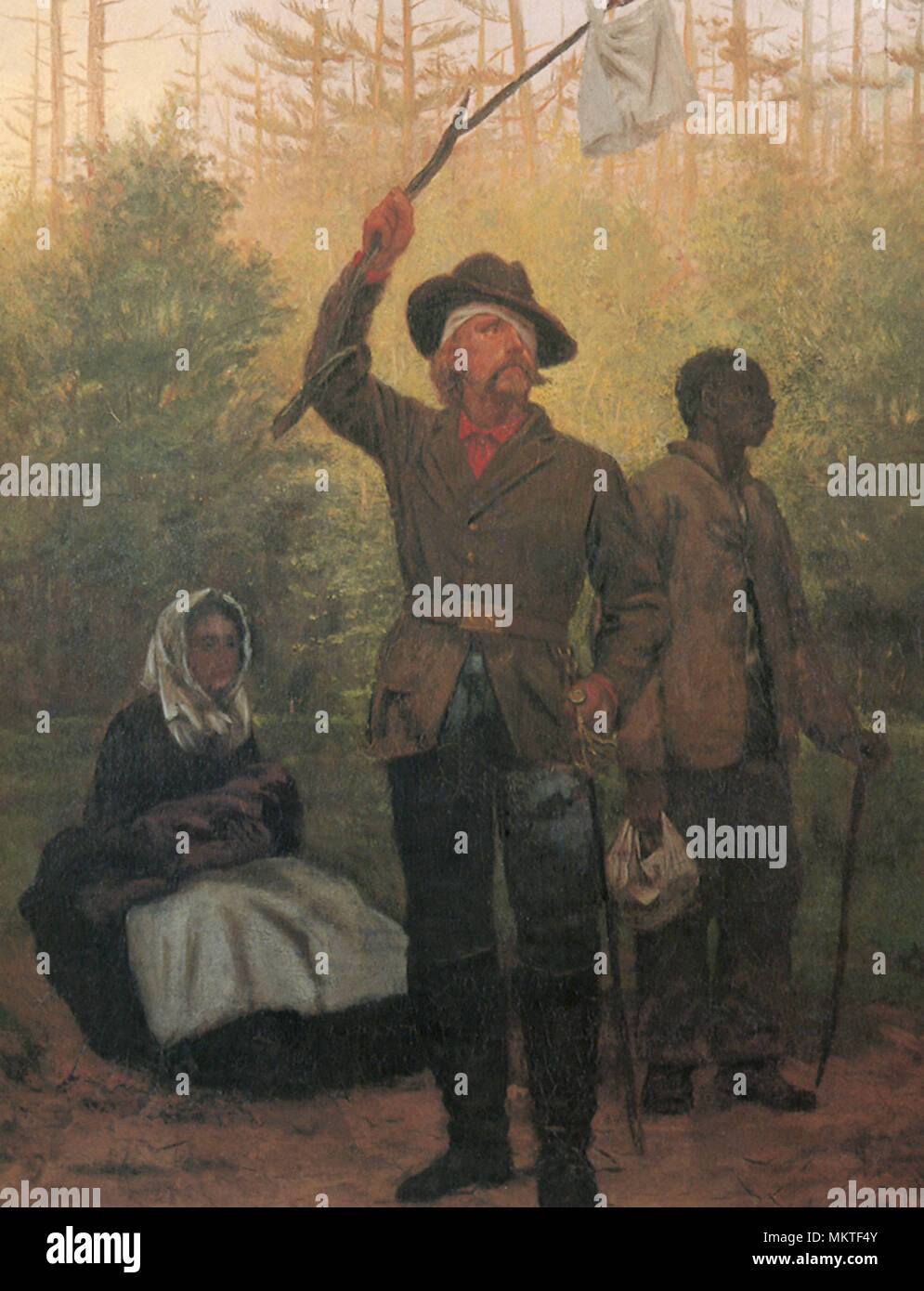 Surrender of a Confederate Soldier Stock Photo - Alamy