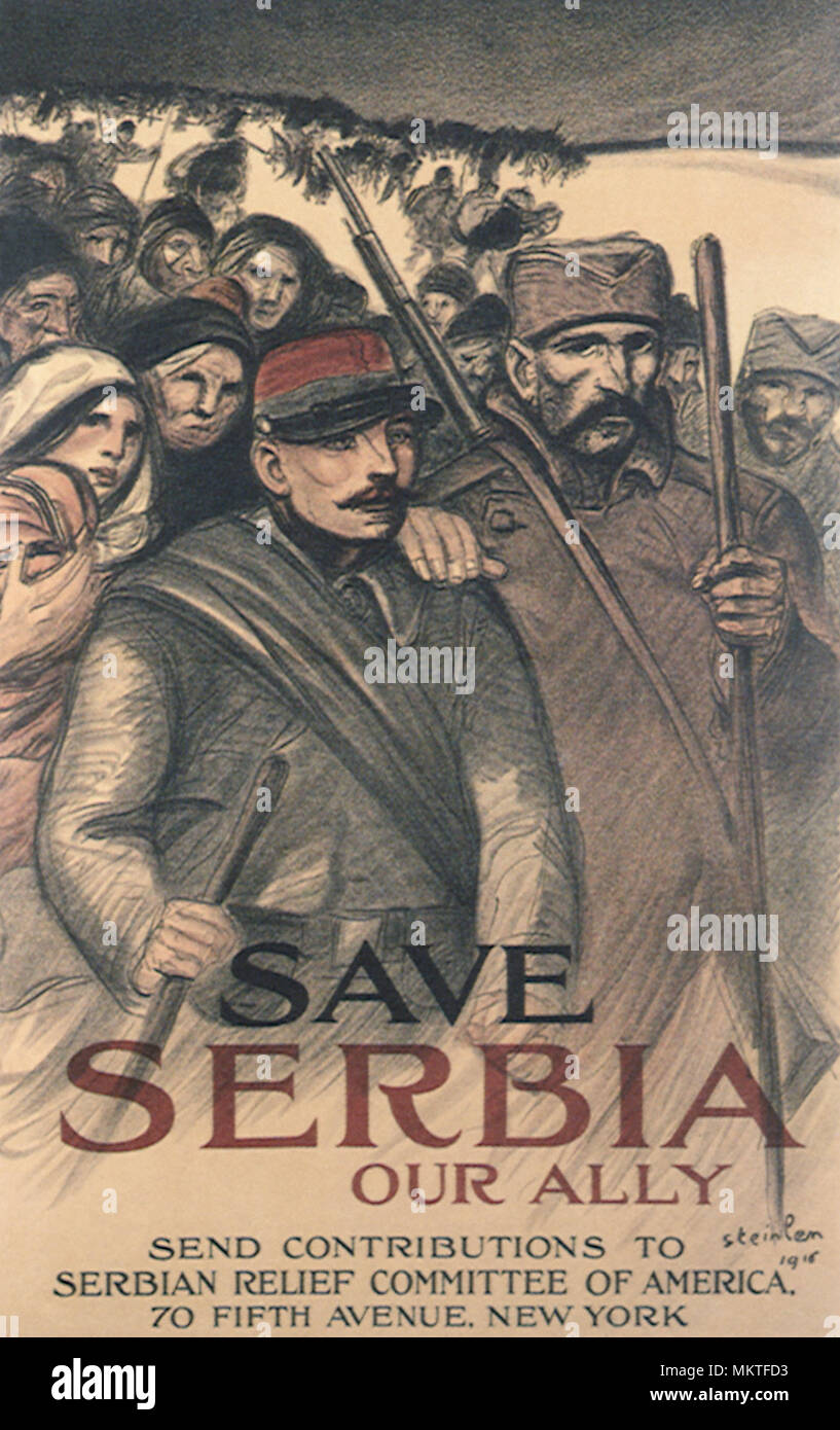 Save Serbia Our Ally Stock Photo - Alamy
