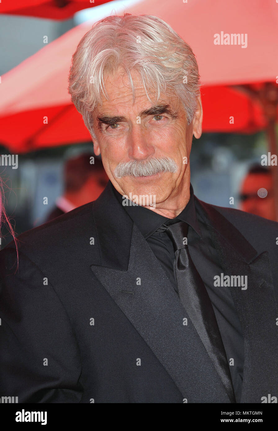 Sam Elliot arriving at the 2013 Primetime Creative Arts Emmy Awards at ...