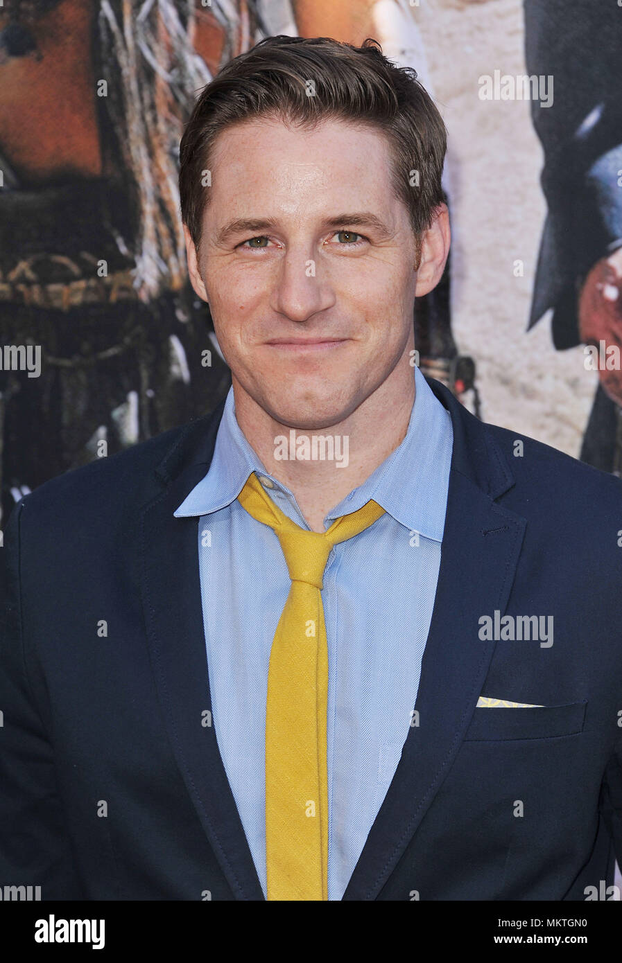 Sam Jaeger arriving at the Lone Ranger premiere at the Disney ...