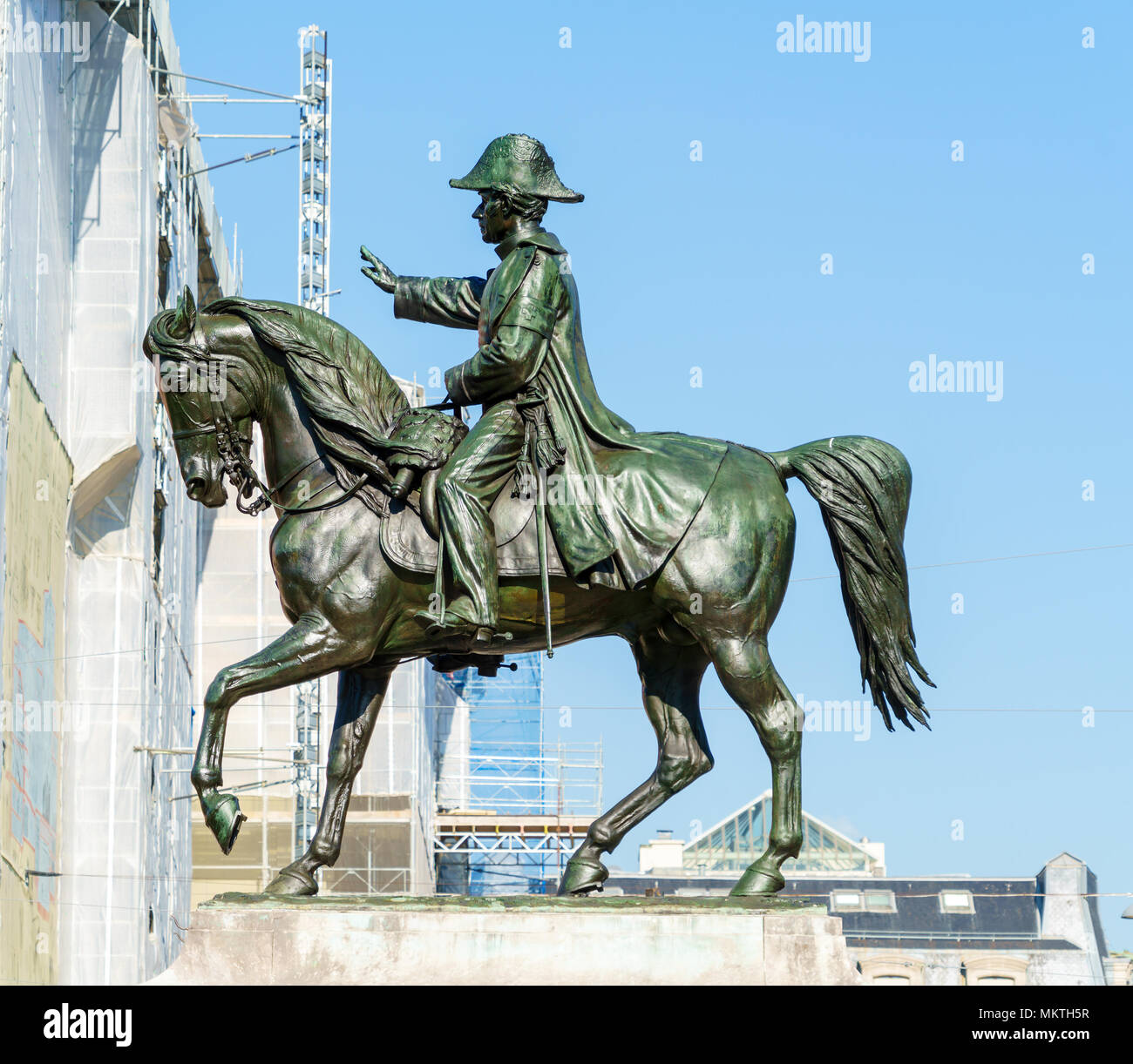 Equestrian statue of general Guillaume Henri Dufour(1884) by Alfred ...