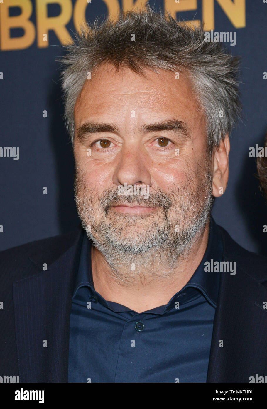 Luc Besson at the Unbroken Premiere at the Dolby Theatre in Los Angeles ...