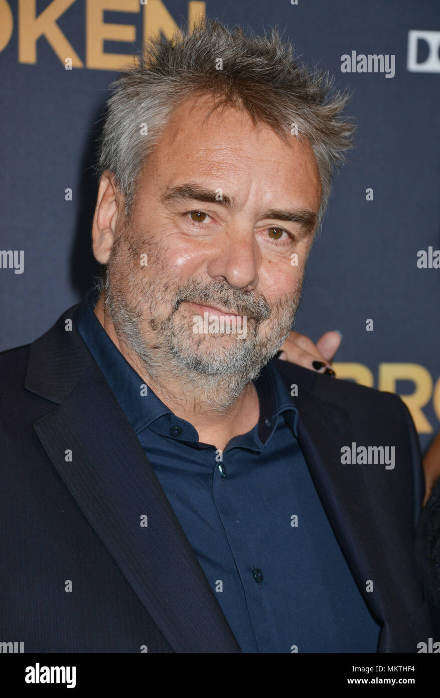 Luc Besson at the Unbroken Premiere at the Dolby Theatre in Los Angeles ...