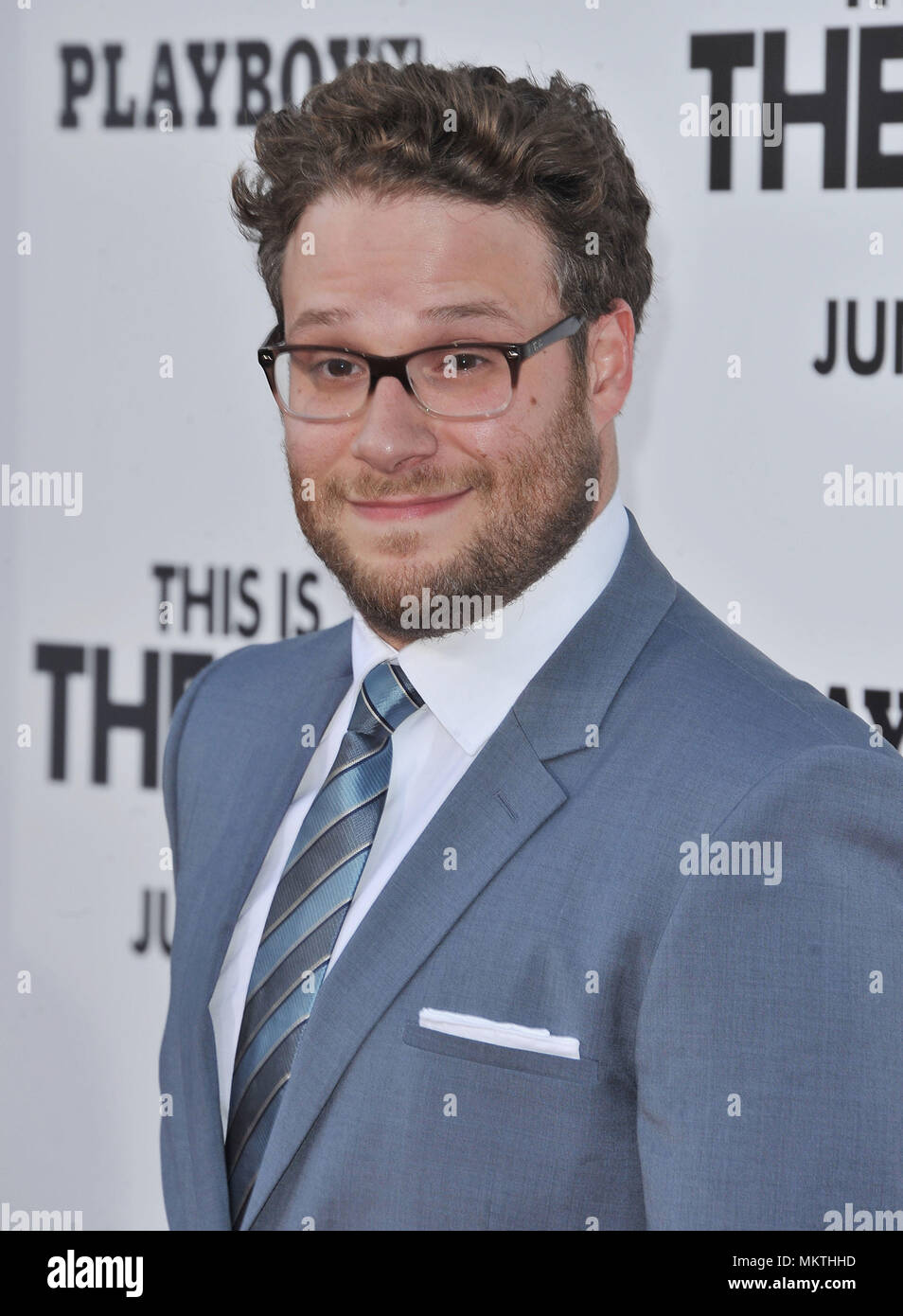 Seth Rogen arriving the This is The End Premiere at the Westwood ...