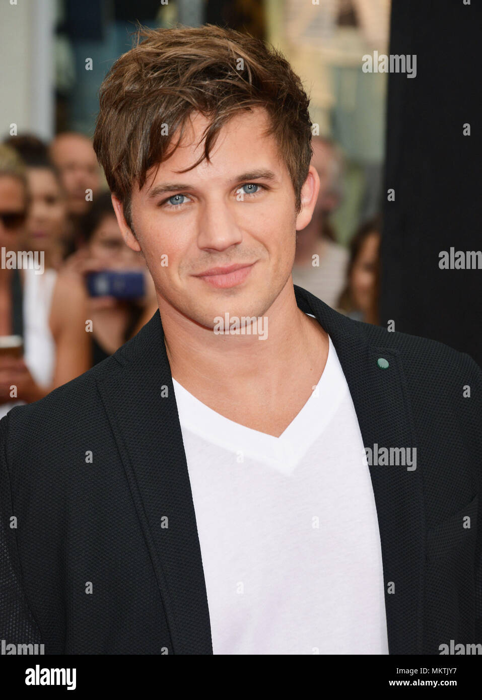 Matt Lanter at the Planes, Fire and Rescue Premiere at the El Capitan ...
