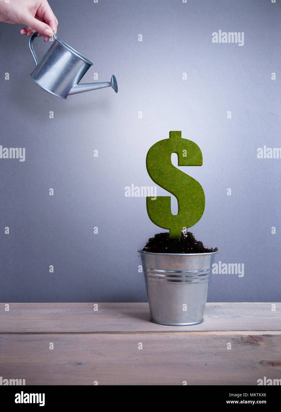 Plant being watered hi-res stock photography and images - Alamy