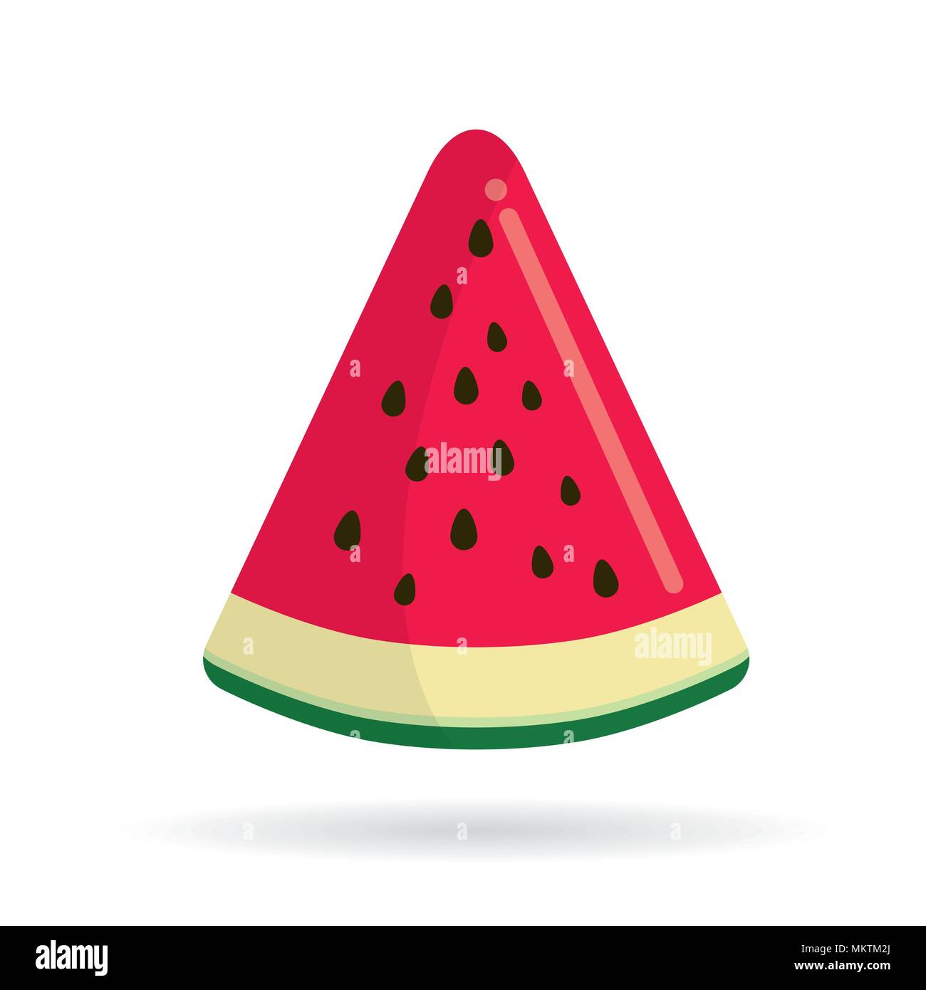 Watermelon Cartoon Slice at Nicholas Warrior blog