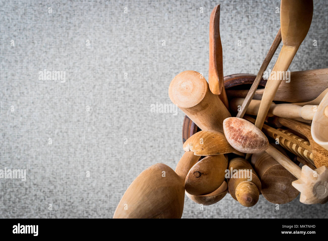 Utensils pile hi-res stock photography and images - Alamy