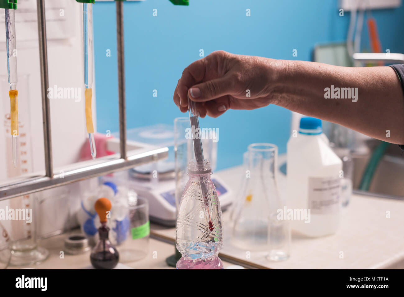 Water contamination testing hi-res stock photography and images - Alamy