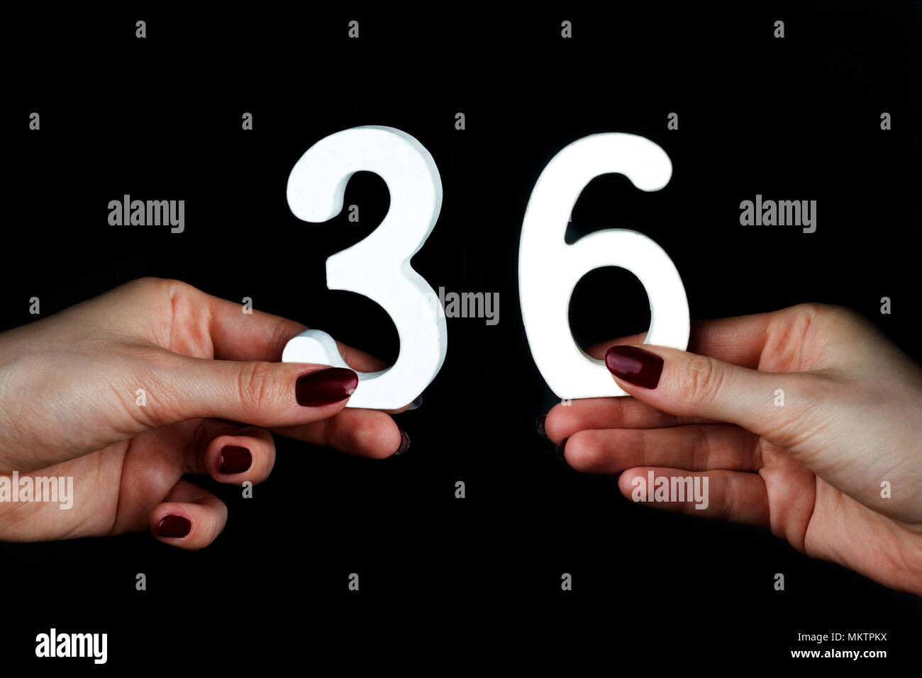 Number thirty six hi-res stock photography and images - Alamy