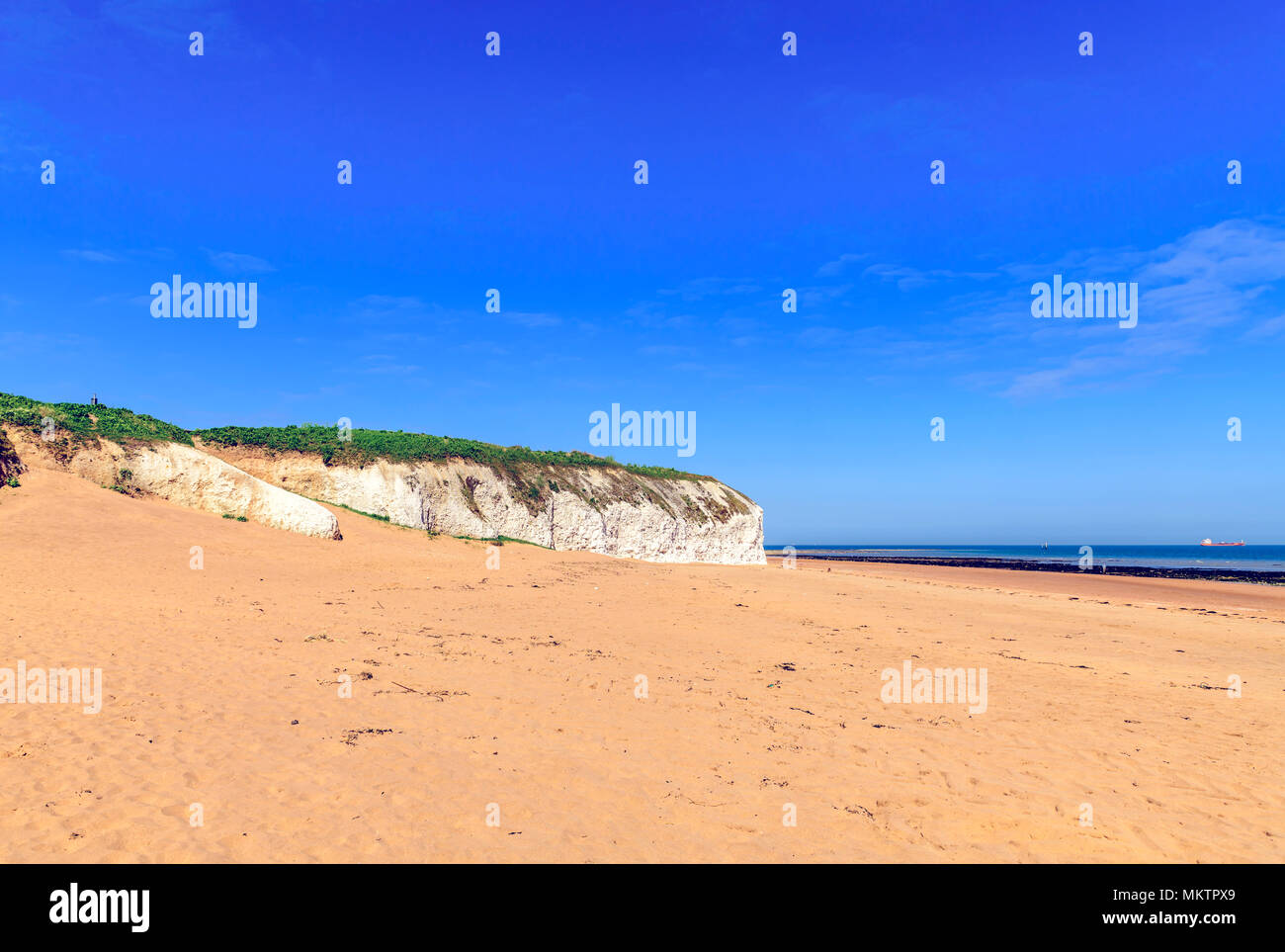botany bay beach on the kentish coast, UK Stock Photo - Alamy