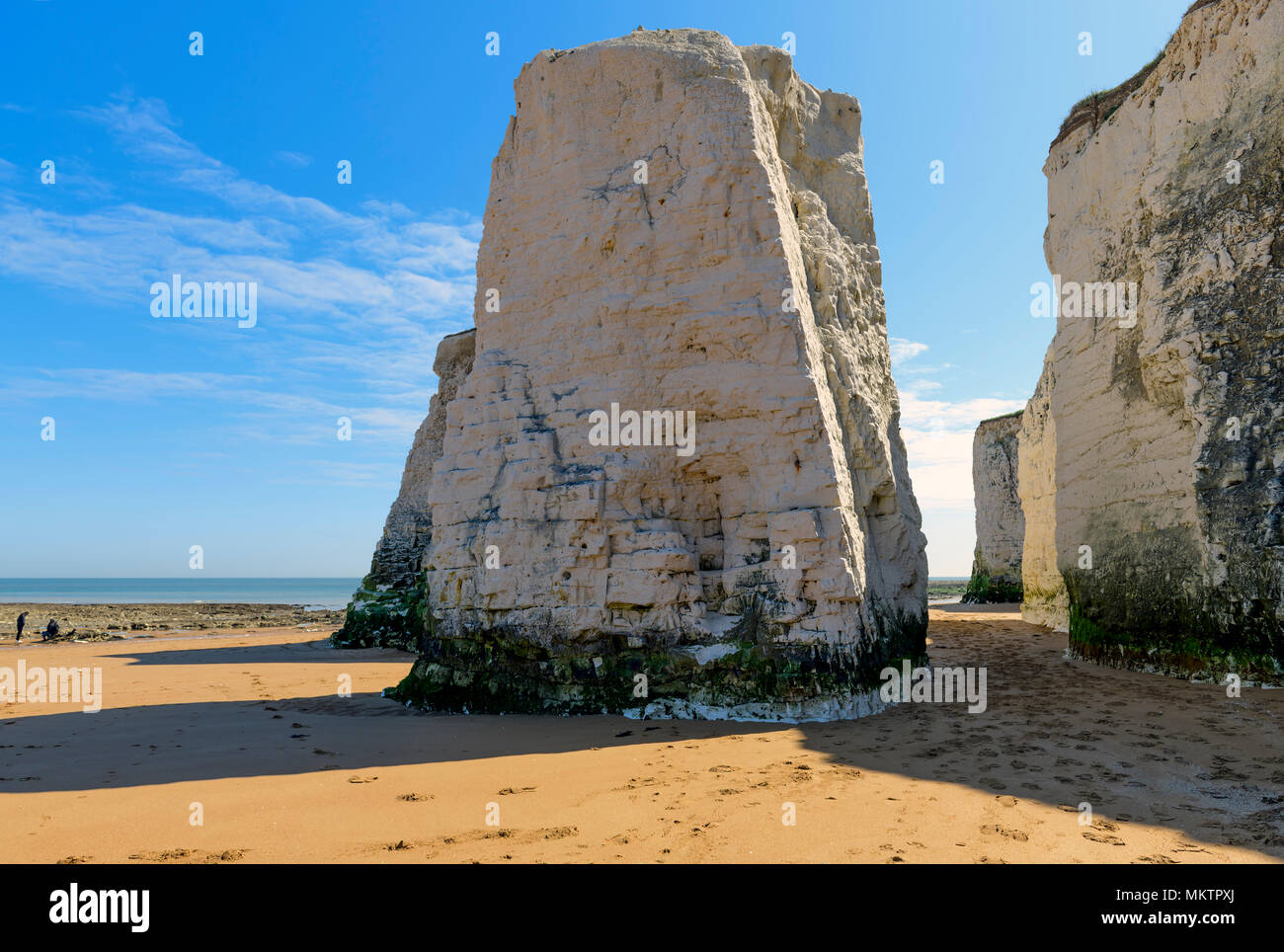 botany bay beach on the kentish coast, UK Stock Photo - Alamy