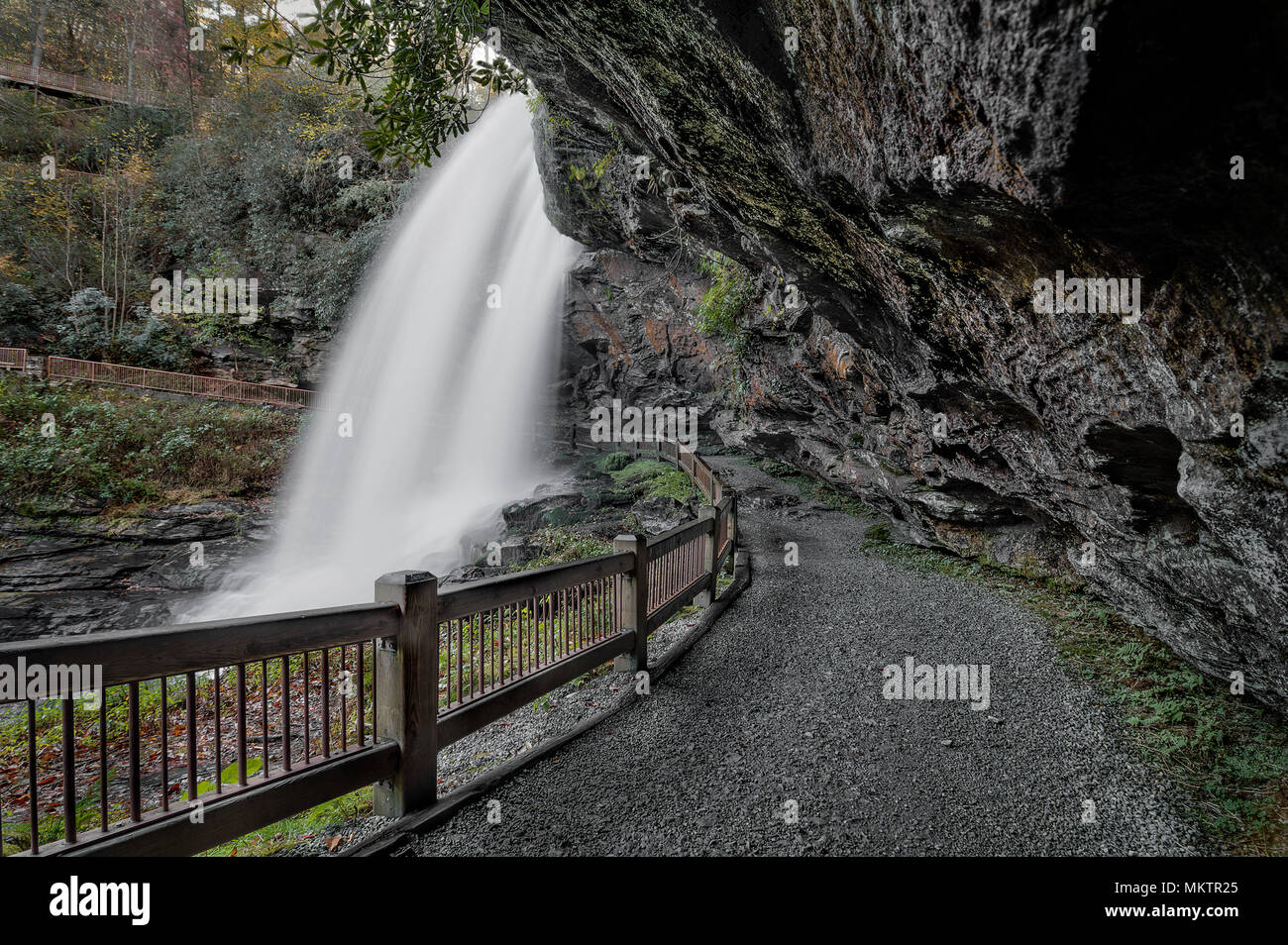 Dry Falls is a scenic 65-foot waterfall close to Highlands North ...