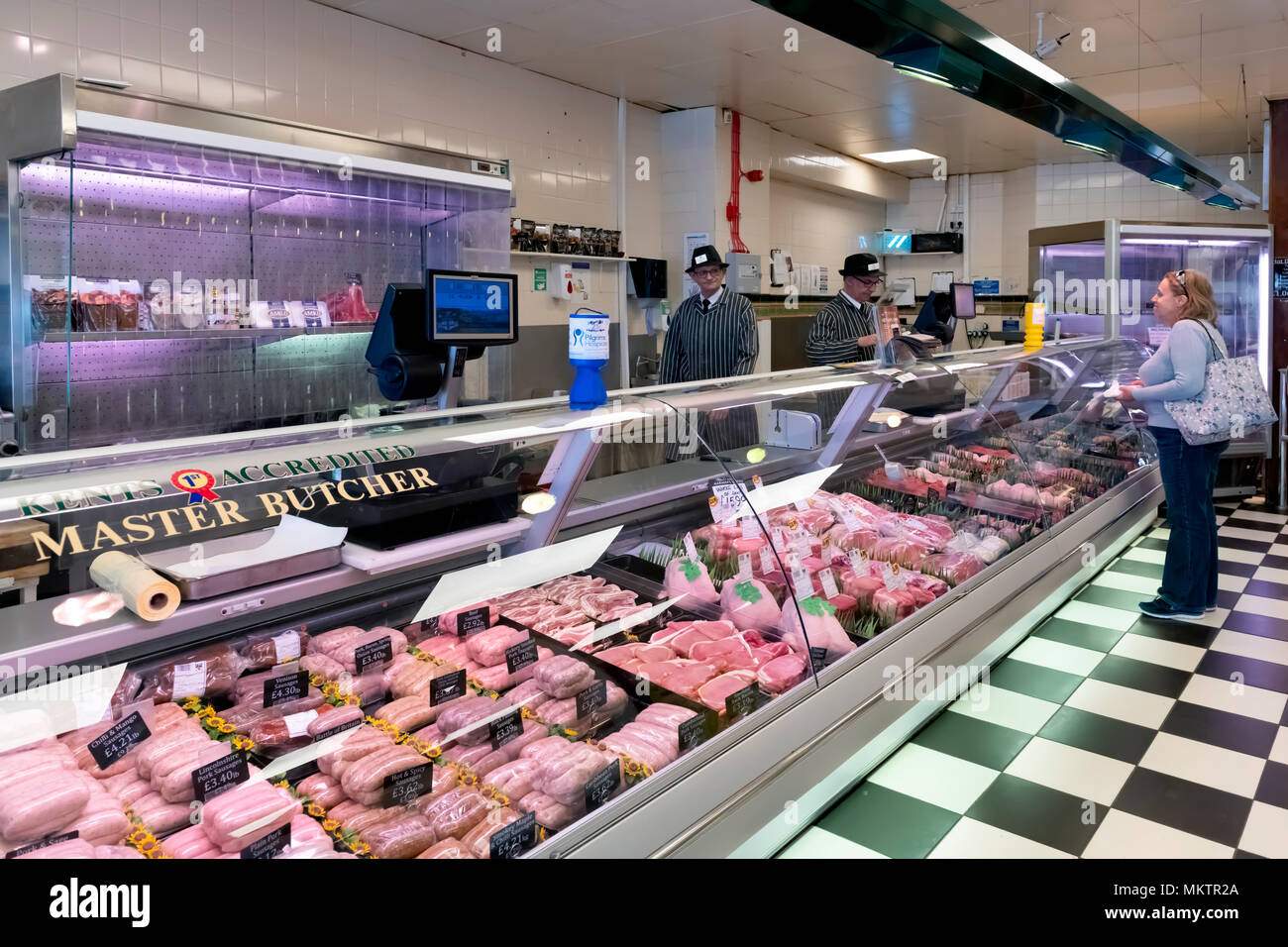 High street butcher hi-res stock photography and images - Alamy