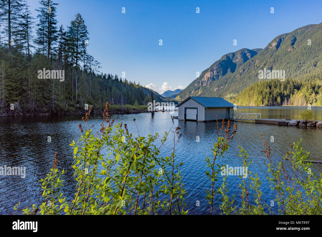Buntzen Lake Reservoir Recreation Area, Anmore, British Columbia ...
