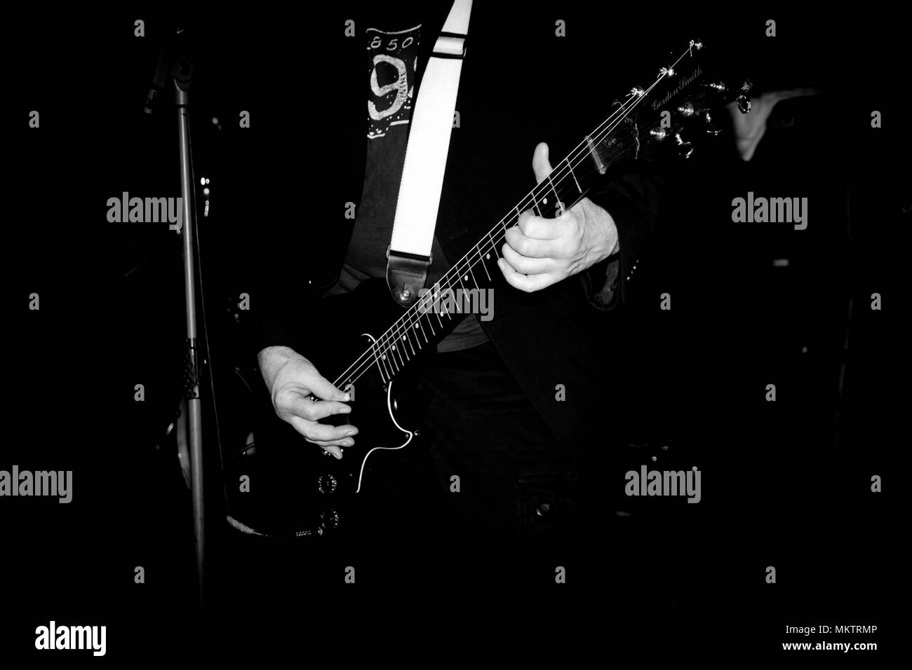 Nine days band Black and White Stock Photos & Images - Alamy