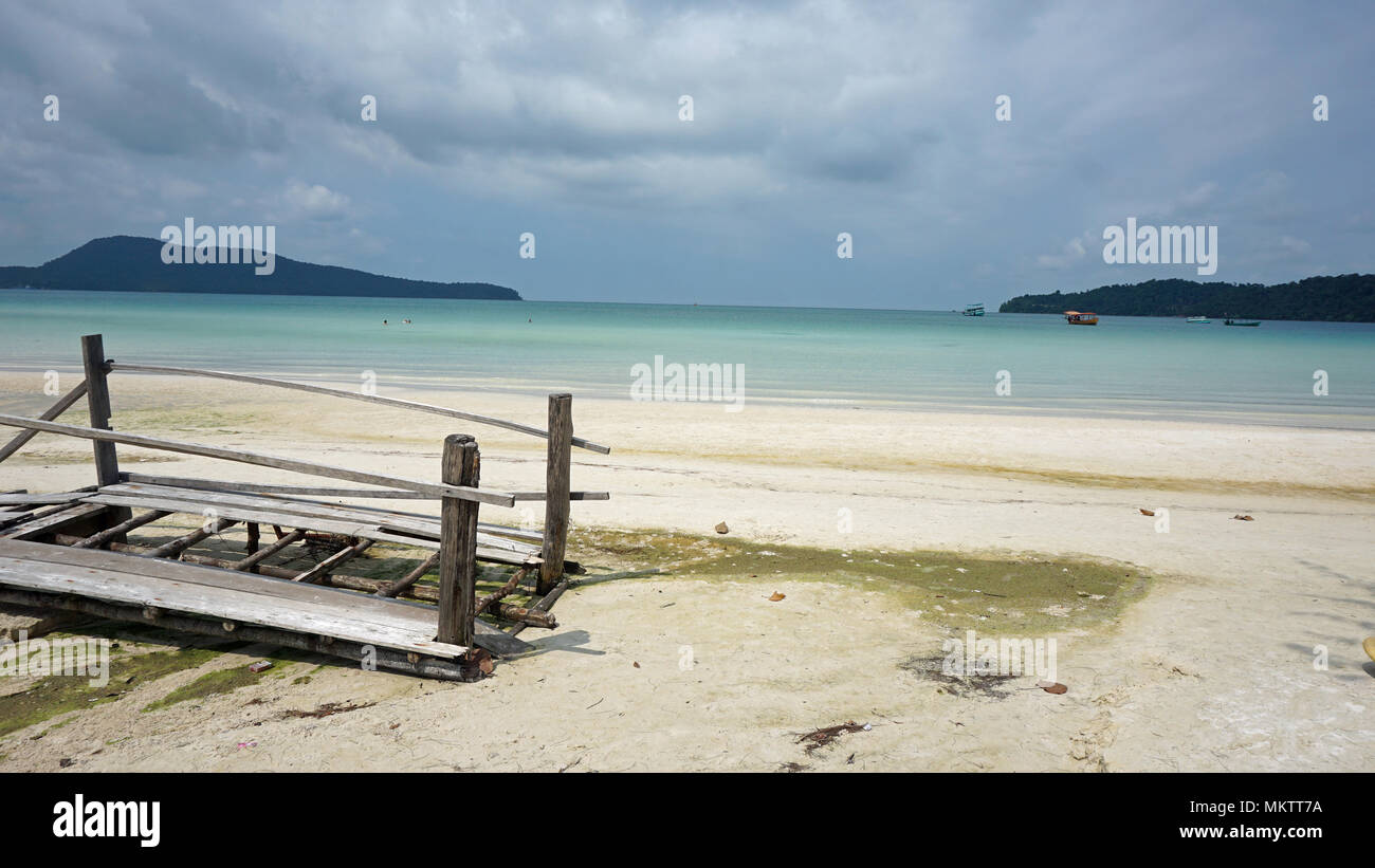 tropical beach of koh rong samloem island in cambodia Stock Photo - Alamy