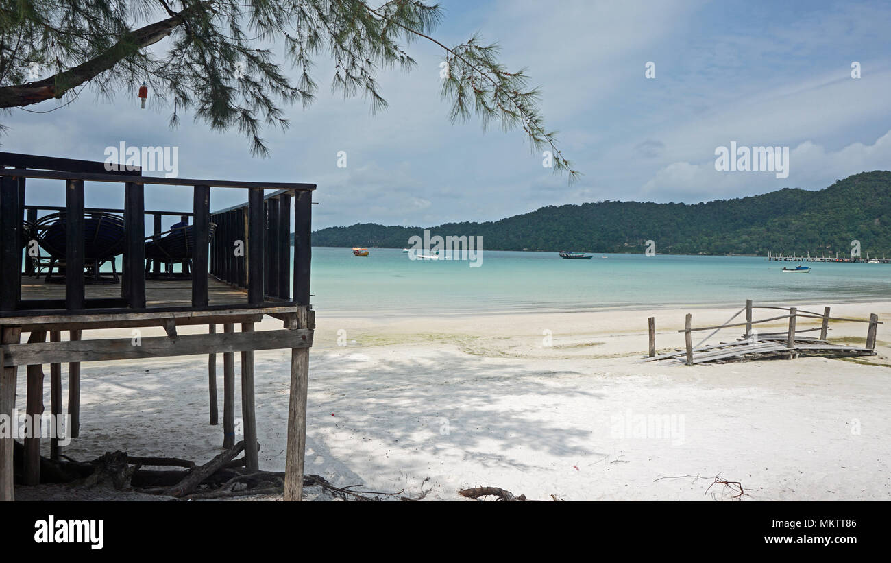 tropical beach of koh rong samloem island in cambodia Stock Photo - Alamy