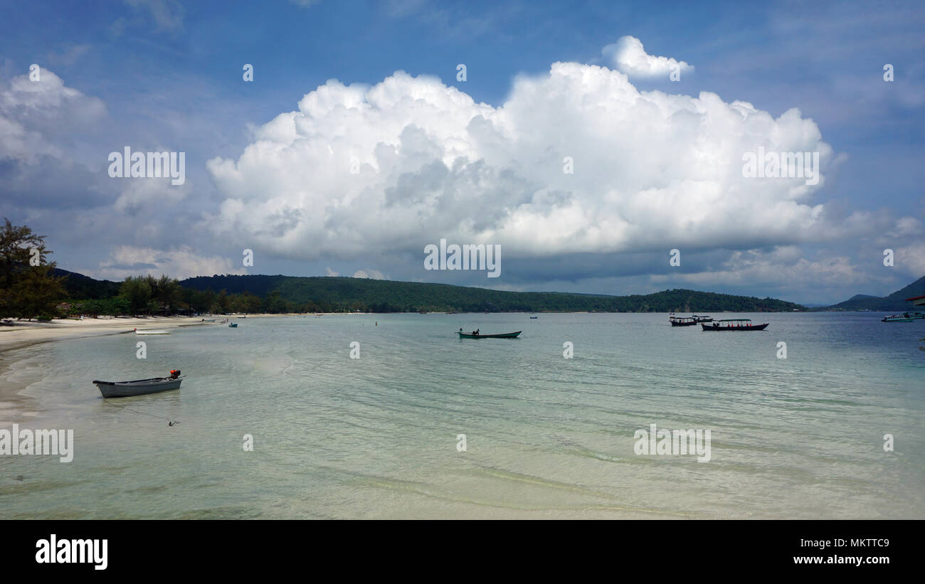 tropical beach of koh rong samloem island in cambodia Stock Photo - Alamy