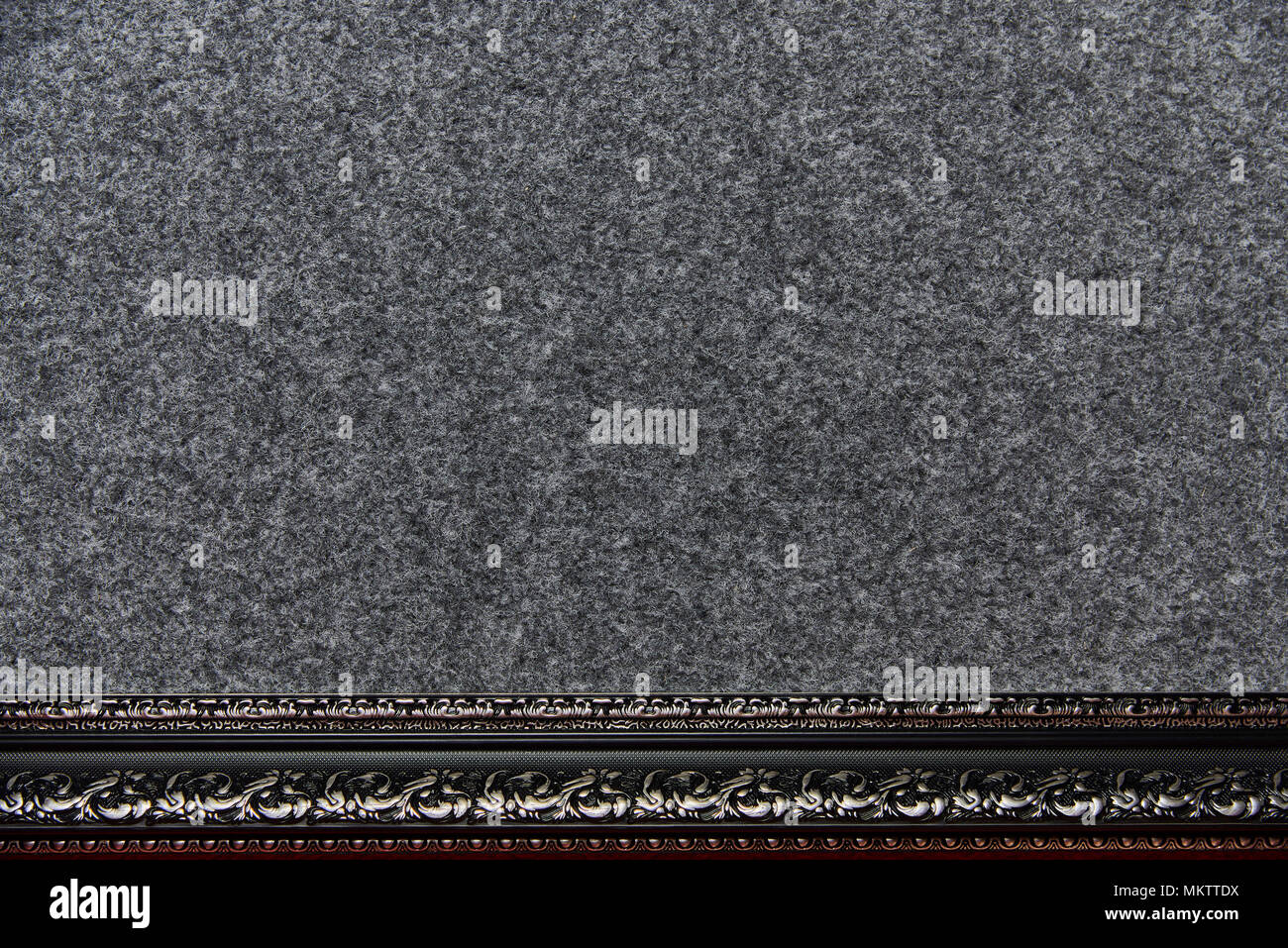 Background texture of the napped surface with a decorative frame Stock ...