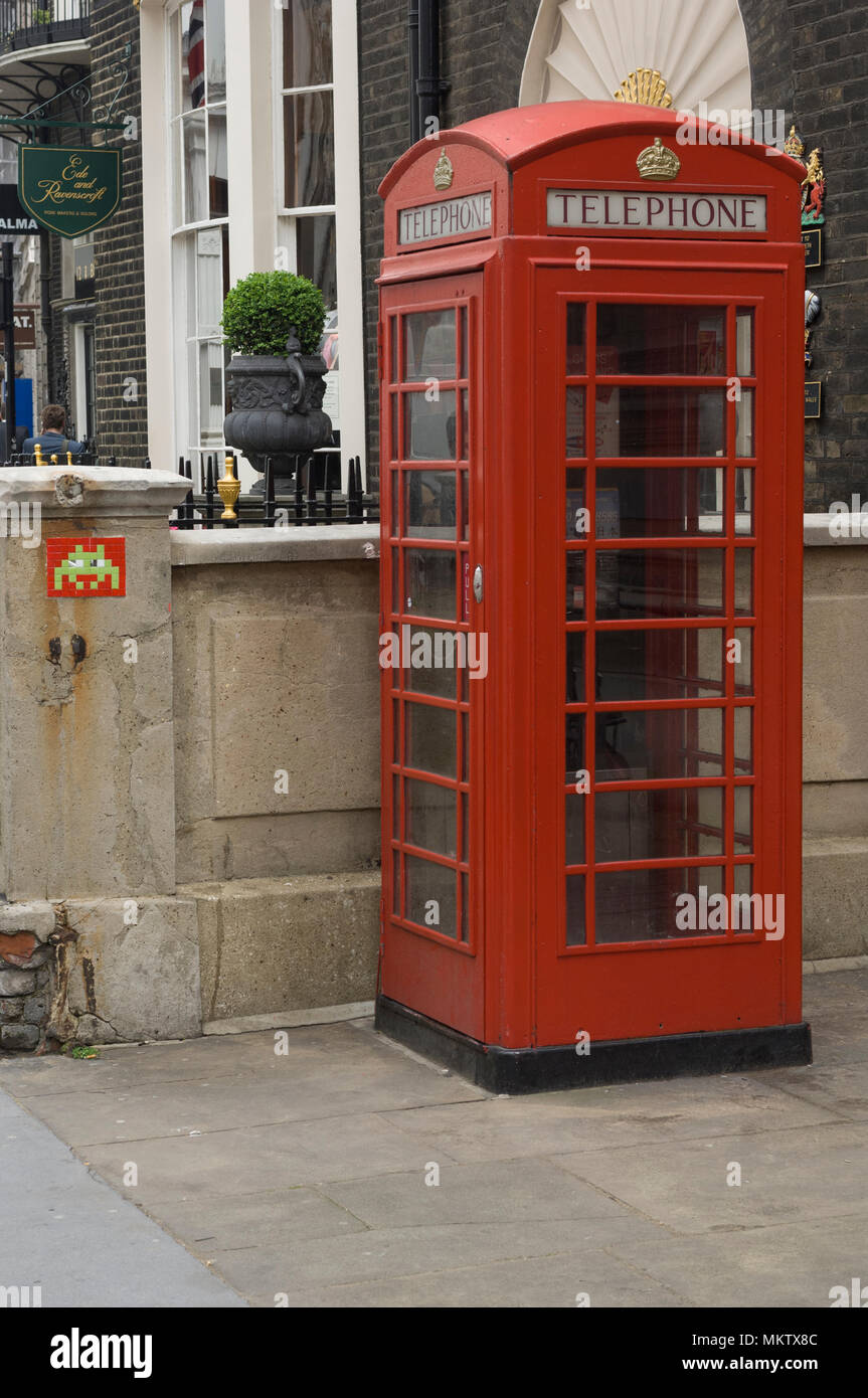 A mosaic by ’Invader’ well-known French street artist, whose street ...