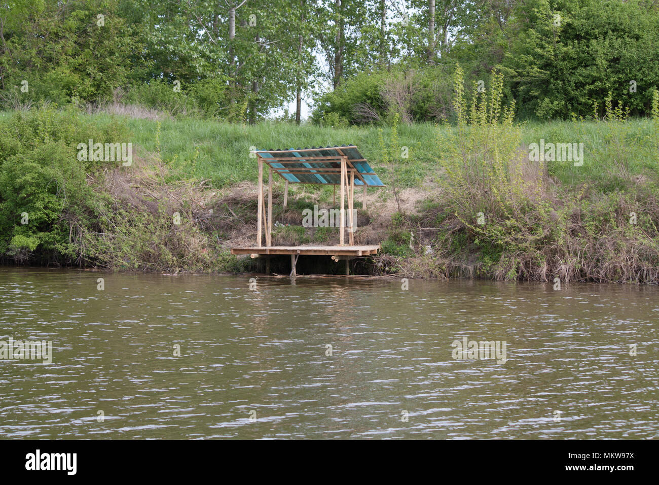 Angling platform hi-res stock photography and images - Alamy
