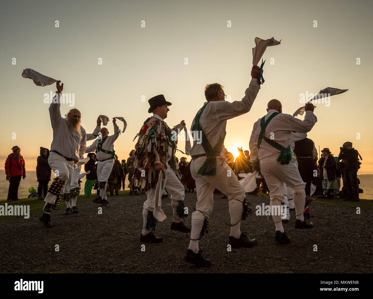 Beltane border morris dancing hi-res stock photography and images - Alamy