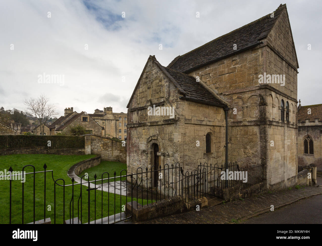 Anglo saxon building hi-res stock photography and images - Alamy