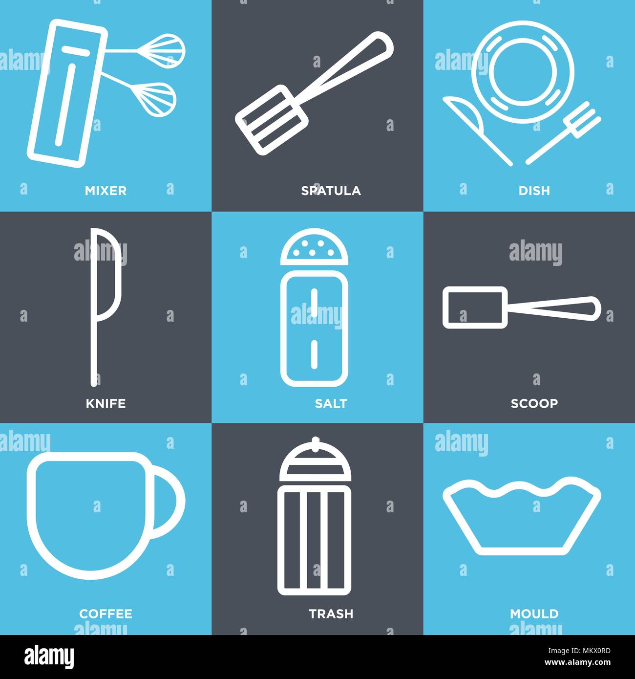 Mold in can Stock Vector Images - Alamy