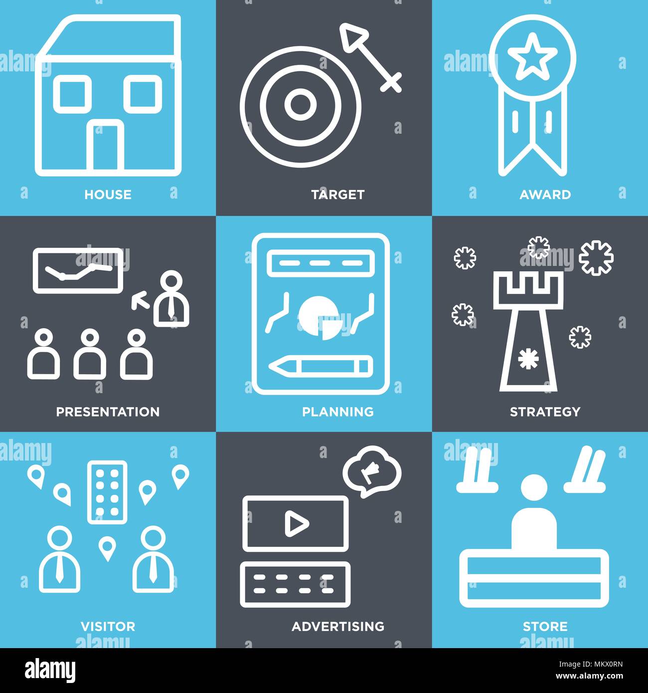 Shop floor plan Stock Vector Images - Alamy