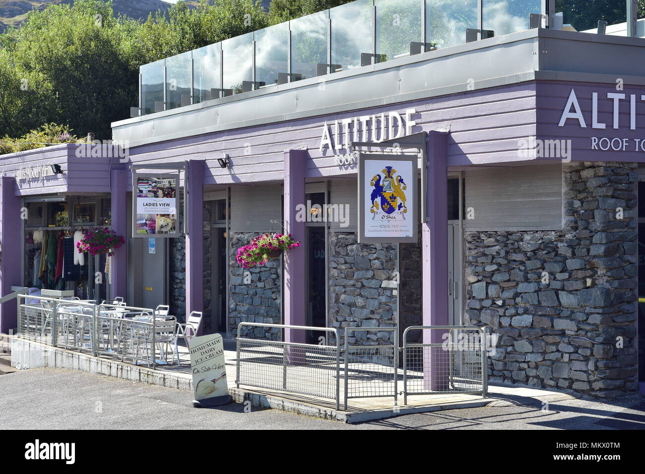 Ladies View family owned gift shop in Reeks mountain range in Kerry ...