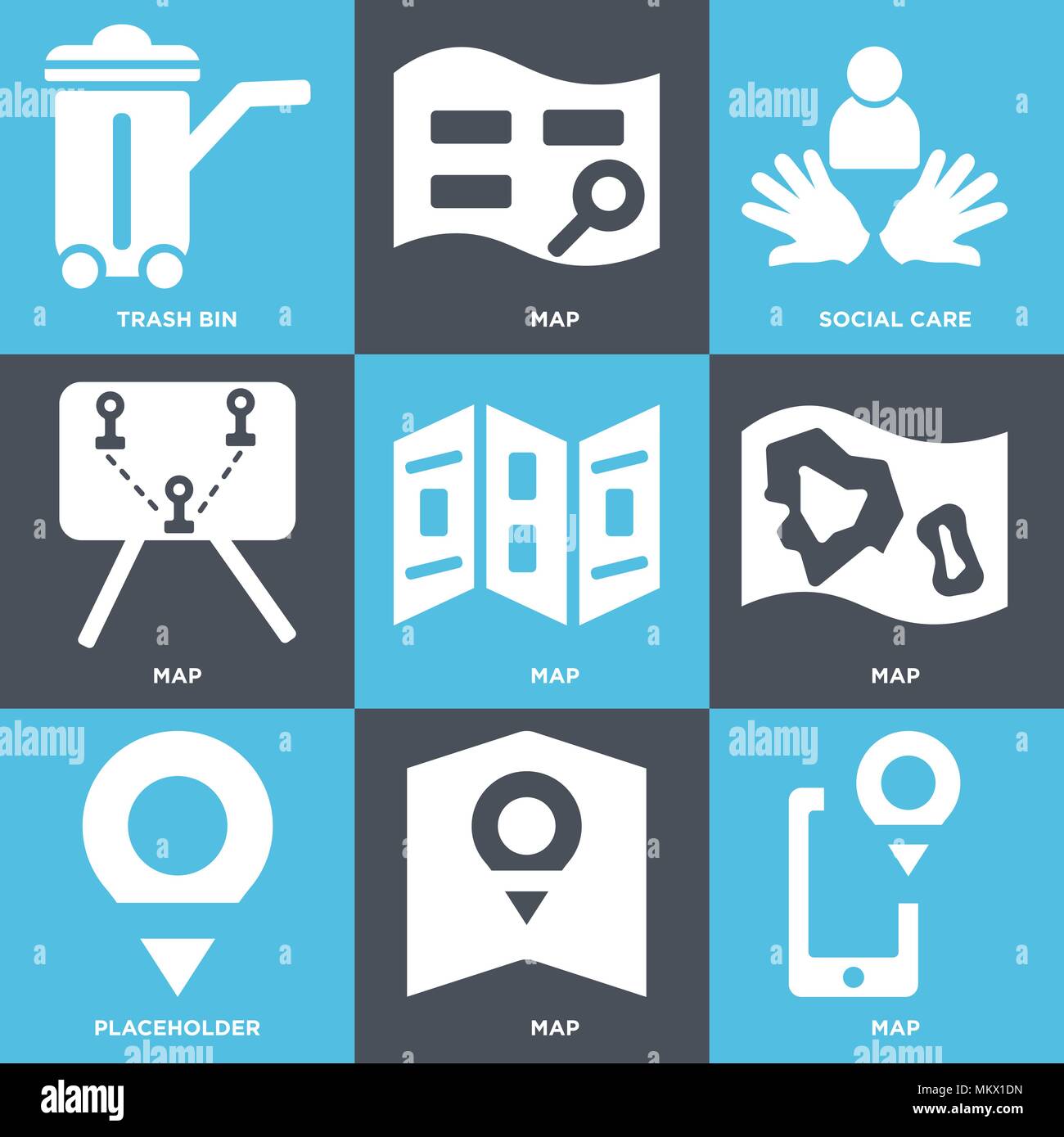 Europe waste Stock Vector Images - Alamy