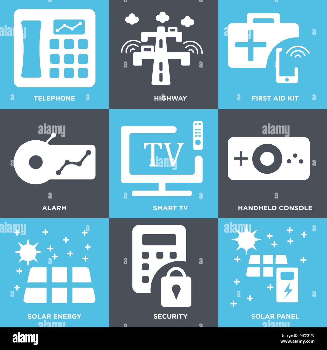 First telephone bell Stock Vector Images - Alamy